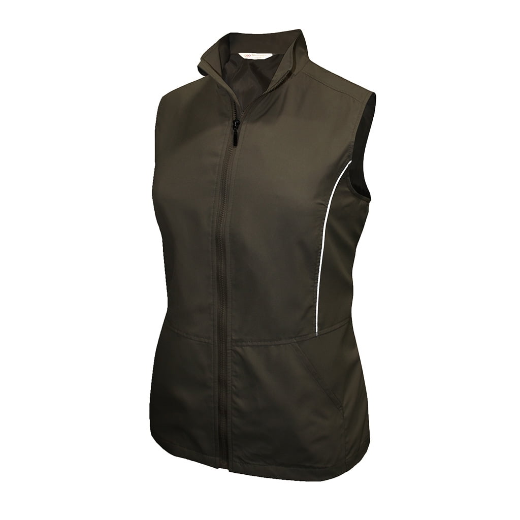 Monterey Club Women's Lightweight Microfiber Zip-up Vest #2793 ...