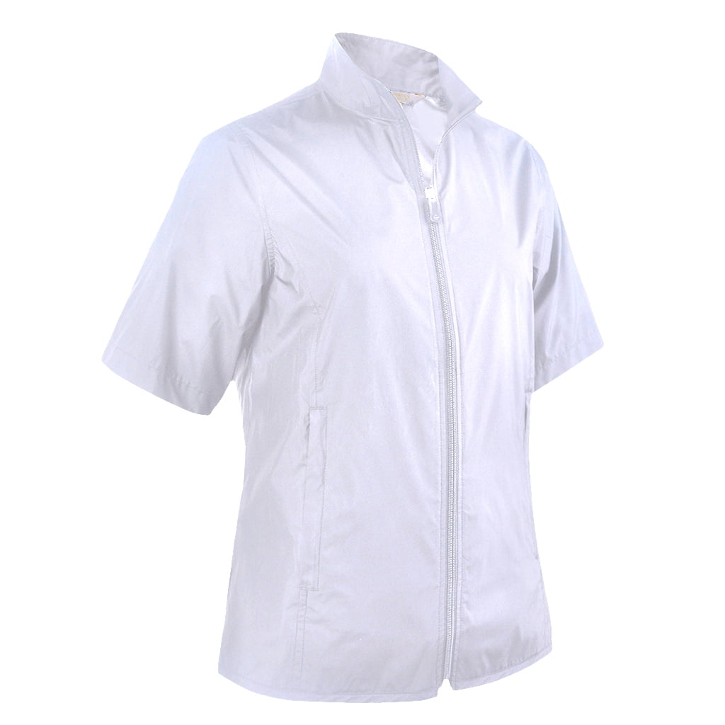 Monterey Club Women's Microfiber Water repellent shell Full Zip Wing ...