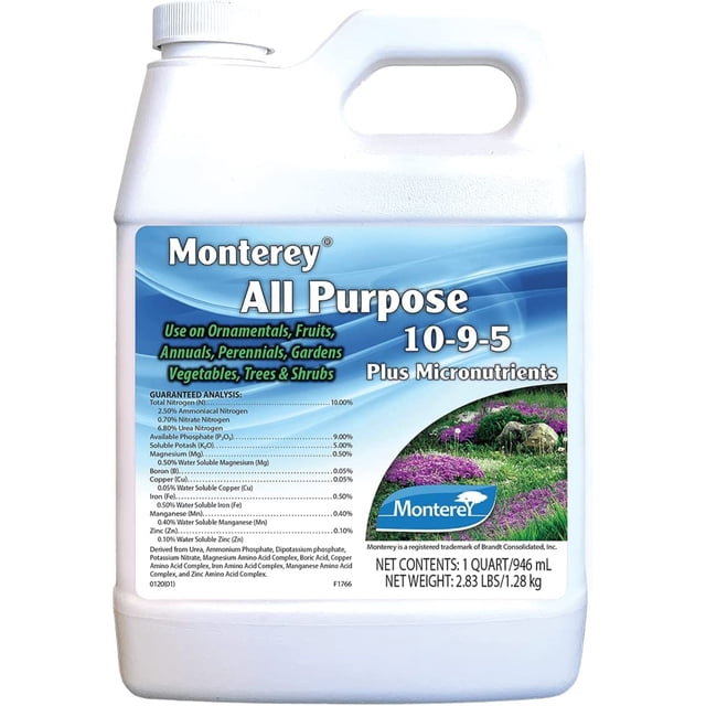 Monterey Concentrated All Purpose 10-9-5 + Micro Fertilizer Plant ...