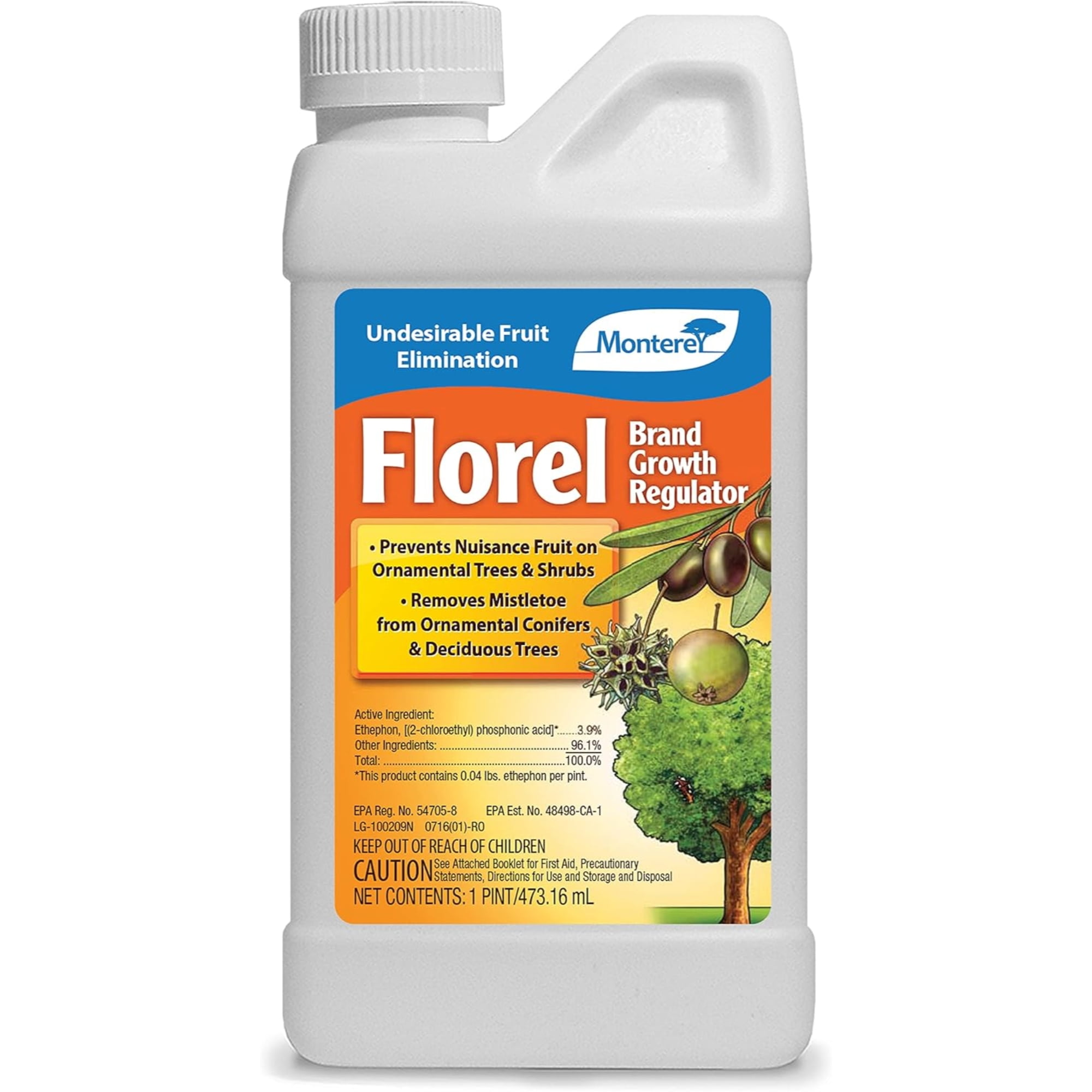 Monterey Florel Brand Growth Regulator Concentrate, 1 Pint (Registered ...