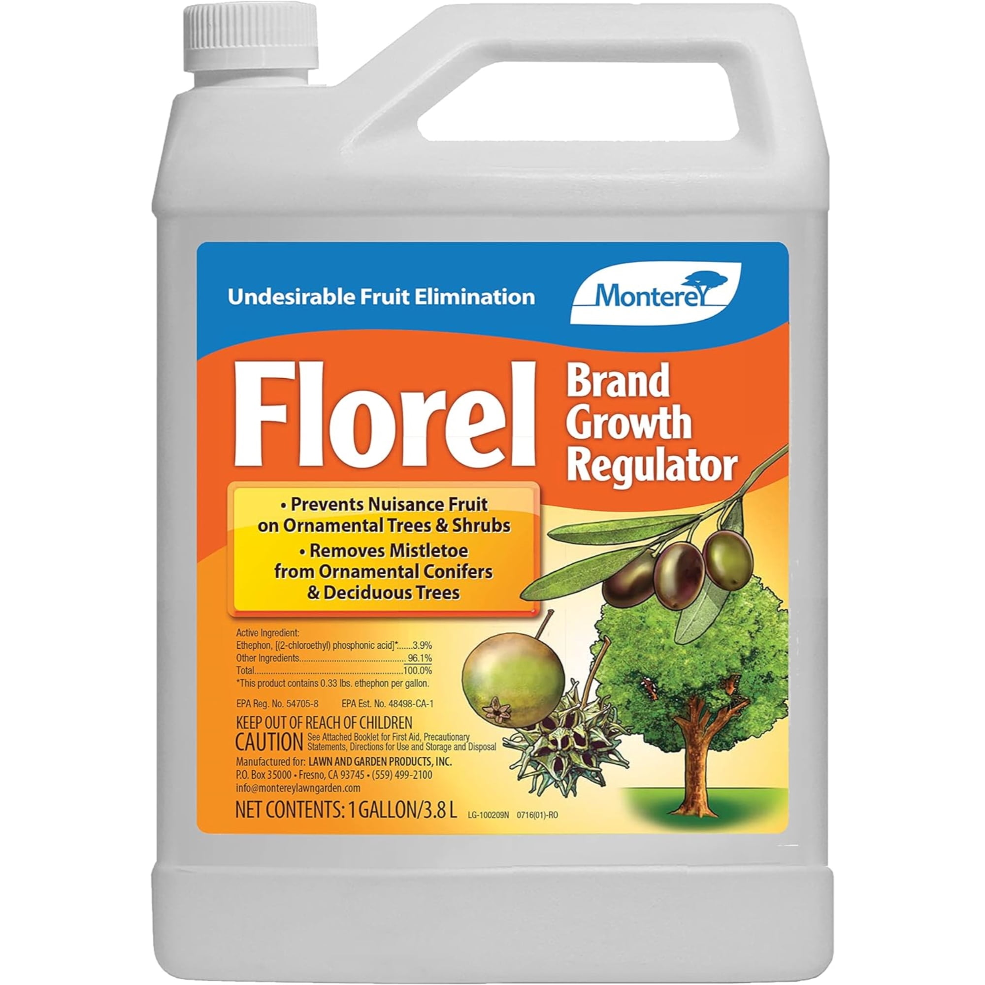 Monterey Florel Brand Growth Regulator Concentrate, 1 Gallon ...