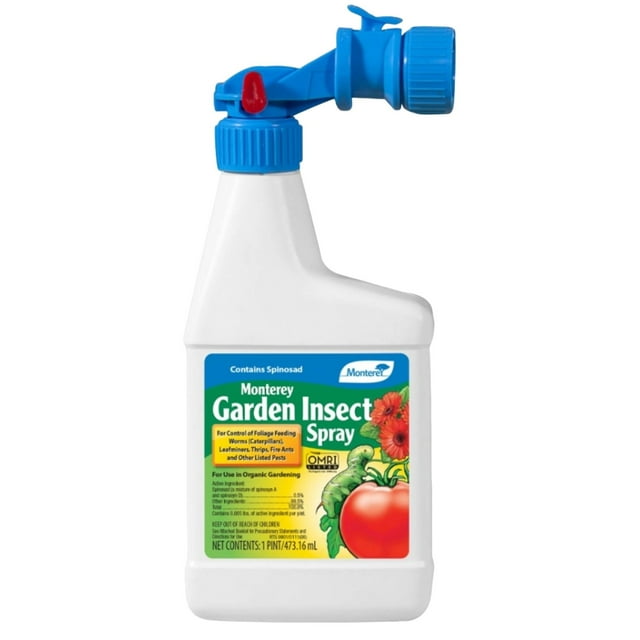 Monterey Organic Fruit Tree Spray Plus - Neem Plant Rose Bug Flower ...