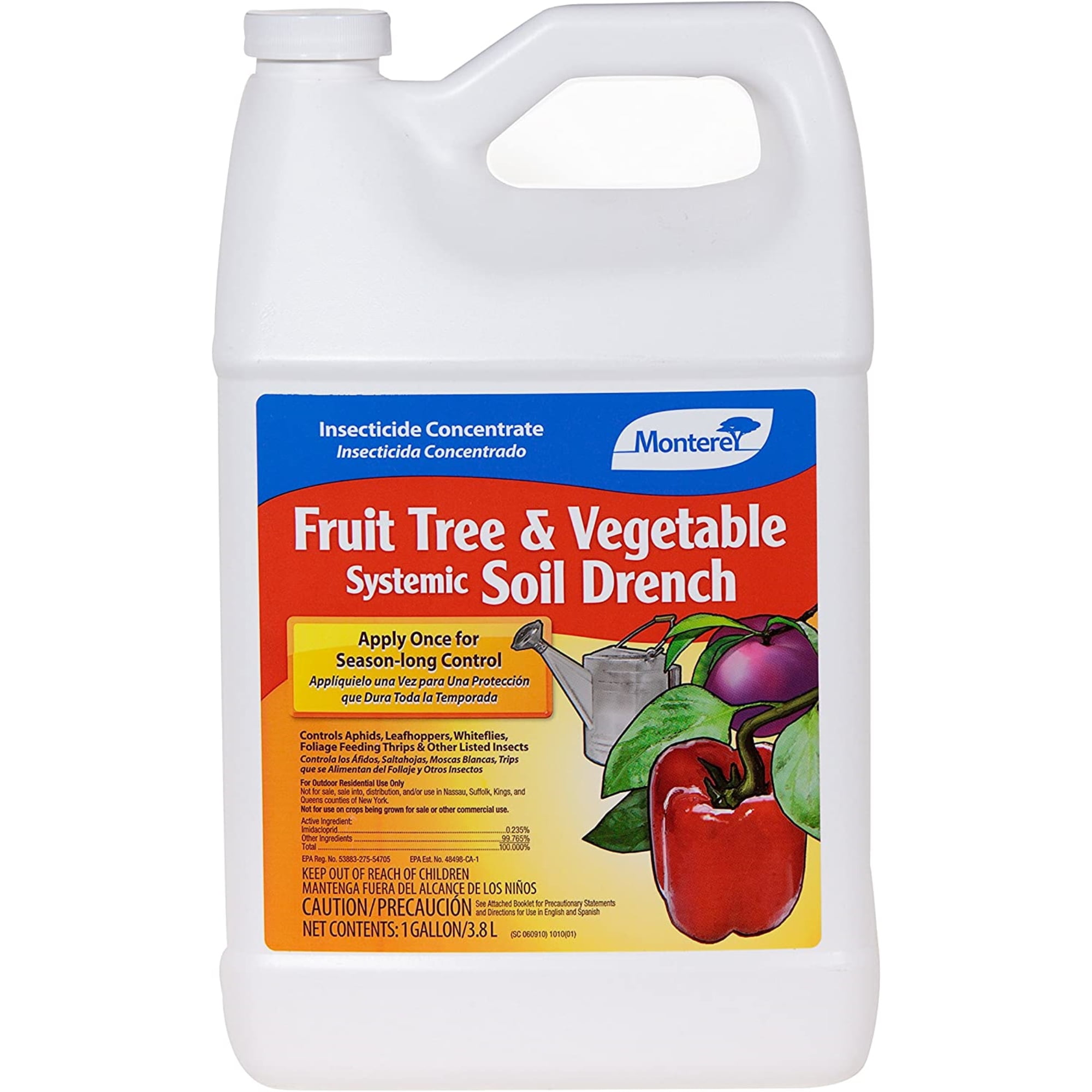 Monterey Fruit Tree & Vegetable Systemic Soil Drench Insecticide ...