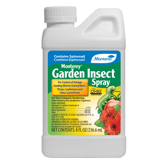 Monterey Garden Insect Spray Liquid Insecticide Concentrate Organic, 8 ...