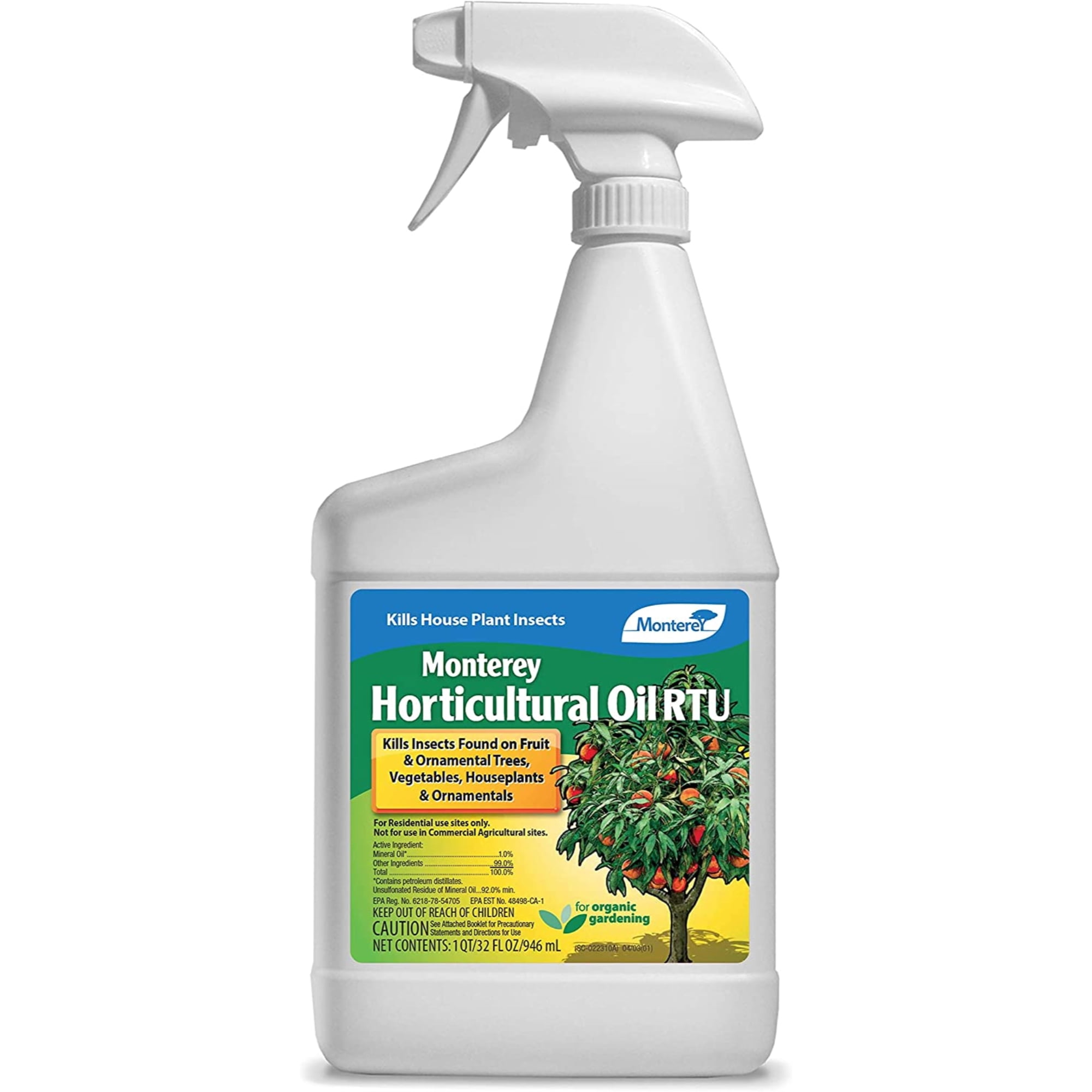 Monterey LG 6302 Horticultural Insecticidal Oil, Ready-to-Use, 32 oz ...