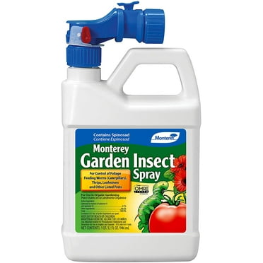Monterey Organic Fruit Tree Spray Plus - Neem Plant Rose Bug Flower ...