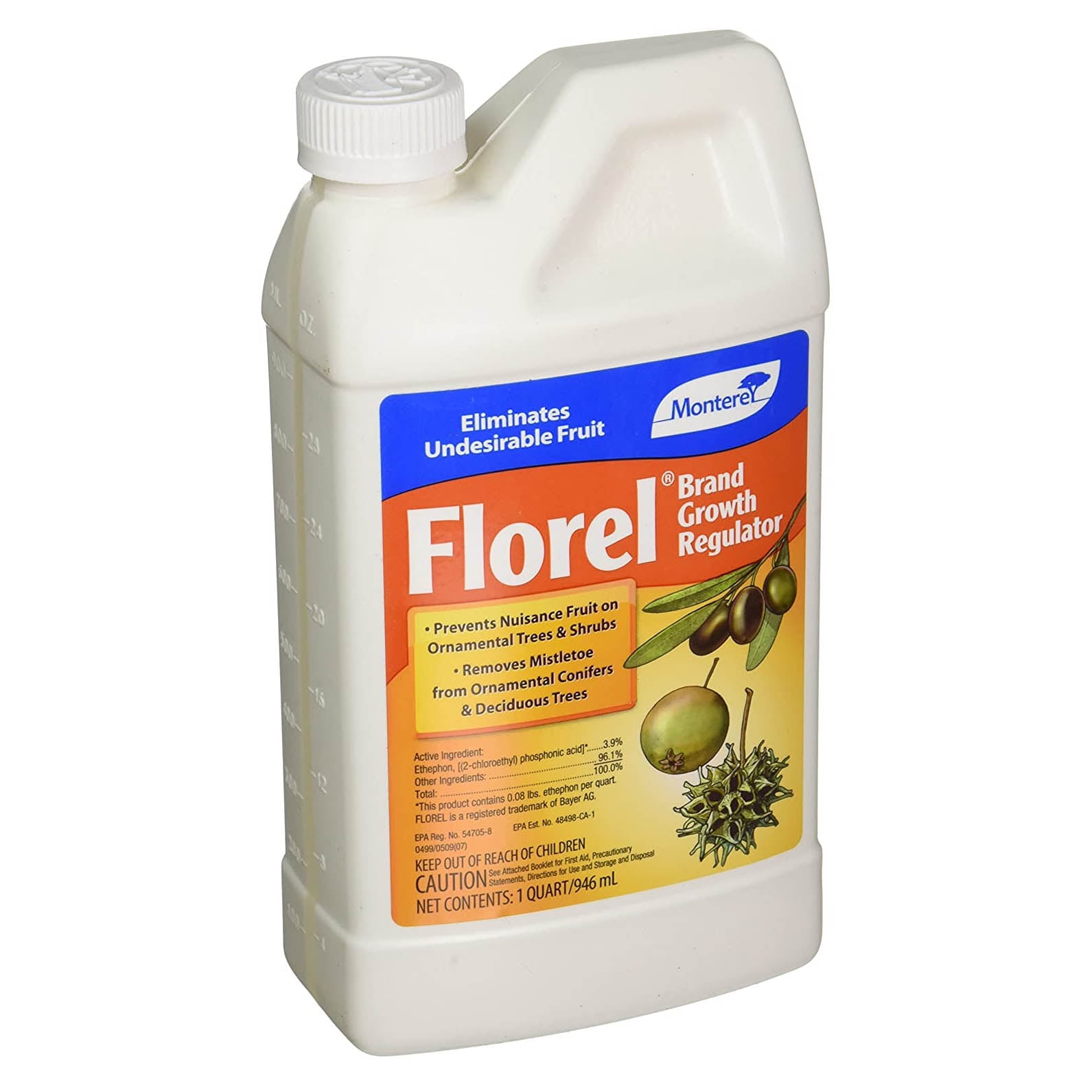 Monterey LG4107 32 Oz Florel Plant Growth Regulator Nutrient Supplement ...