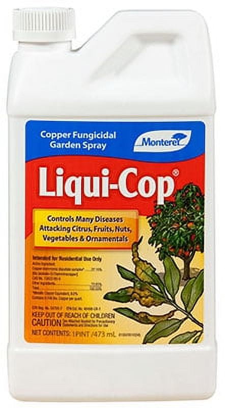 Monterey PT Liquid-Cop Fungicide Spray For Disease Prevention On Fruit ...