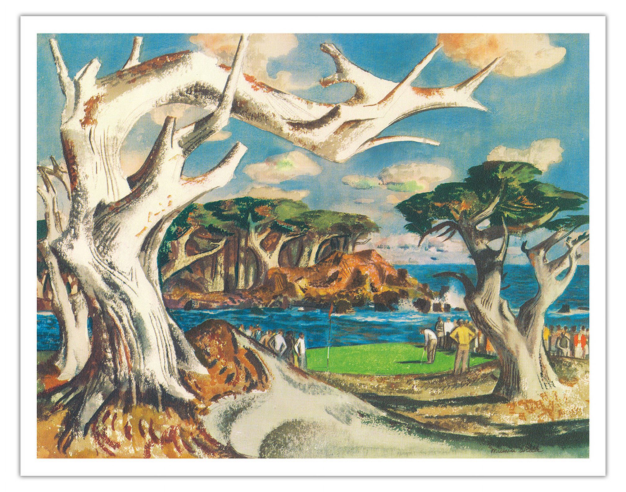 Monterey Peninsula California - United Air Lines - Vintage Airline ...