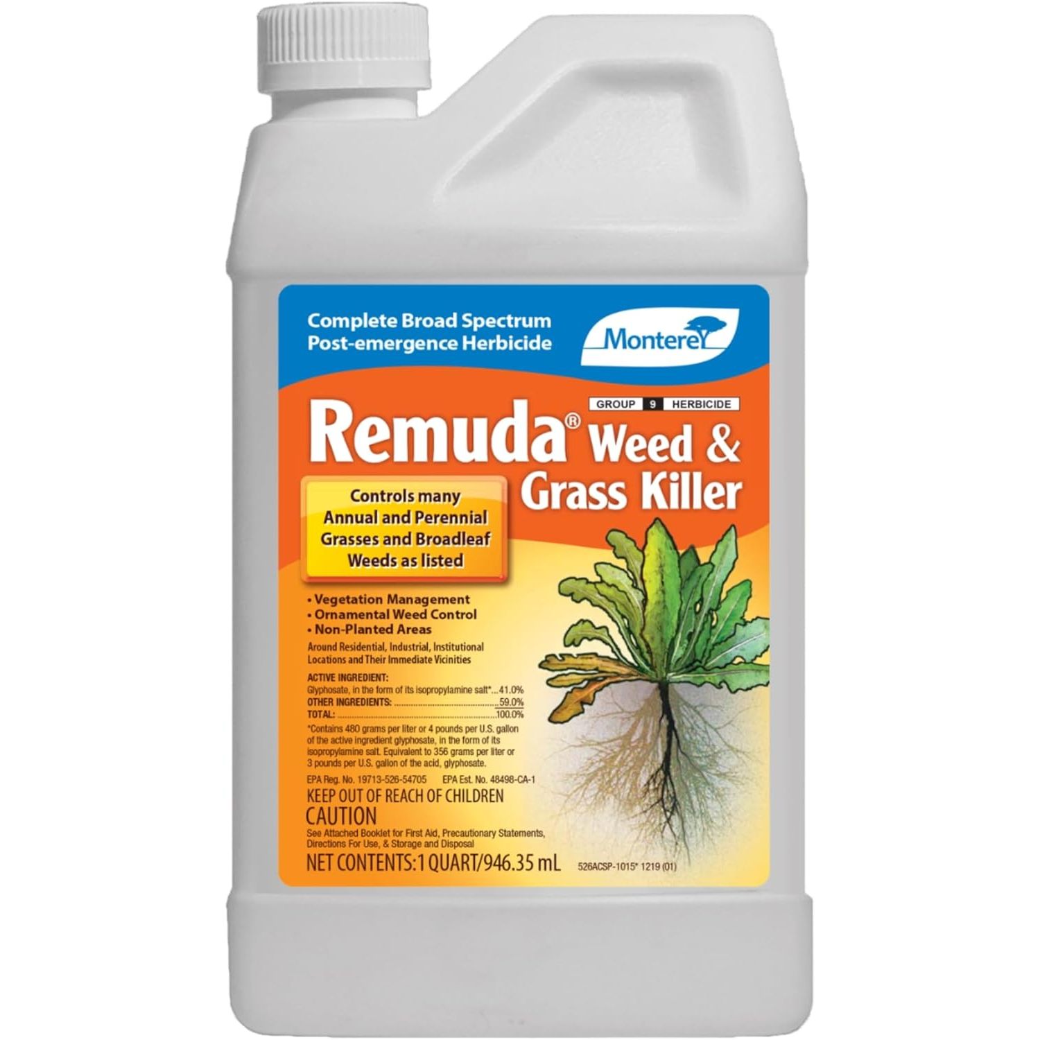 Monterey Remuda Weed & Grass Killer Complete Broad Spectrum Post ...