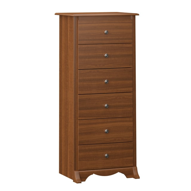 Monterey Tall 6 Drawer Chest, Cherry - Walmart.com