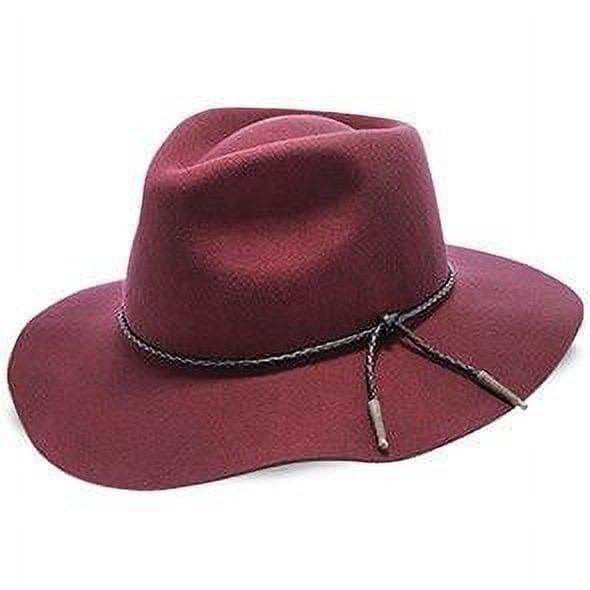 Monterey - Walrus Hats Light Brown Wool Felt Wide Brim Fedora Hat ...