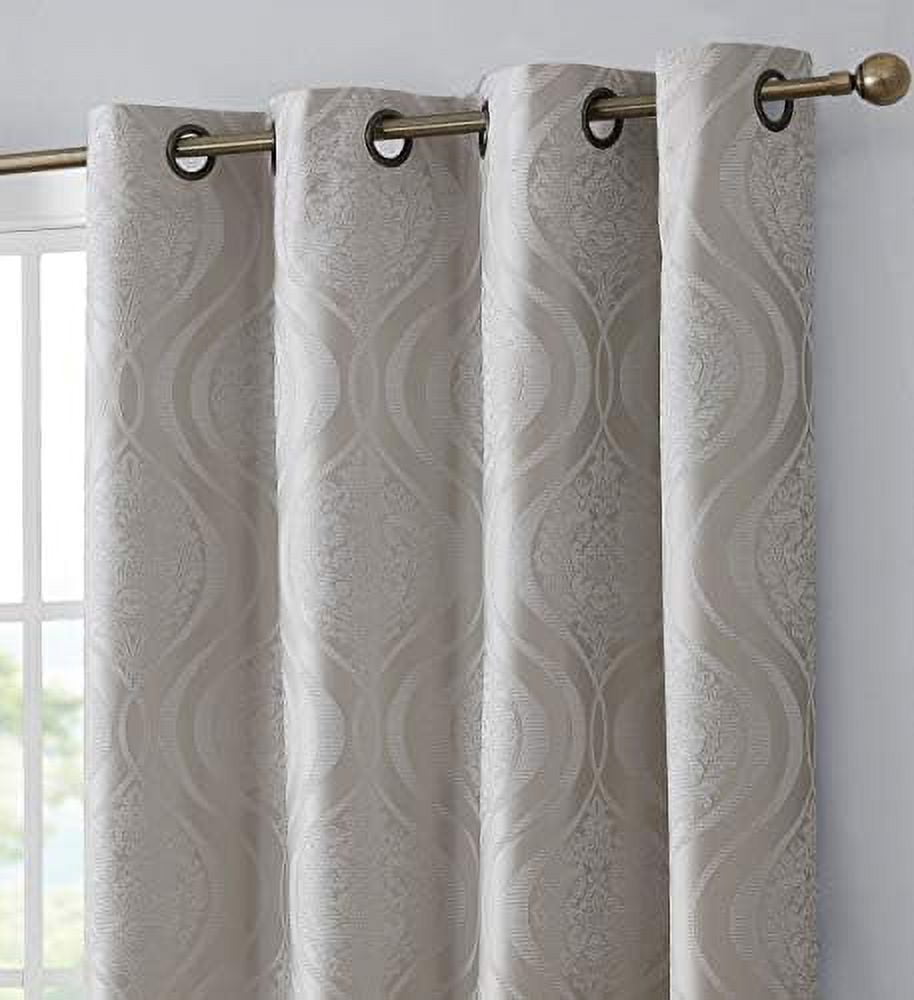 Montero Damask 100% Full Complete Blackout Heavy Thermal Insulated ...