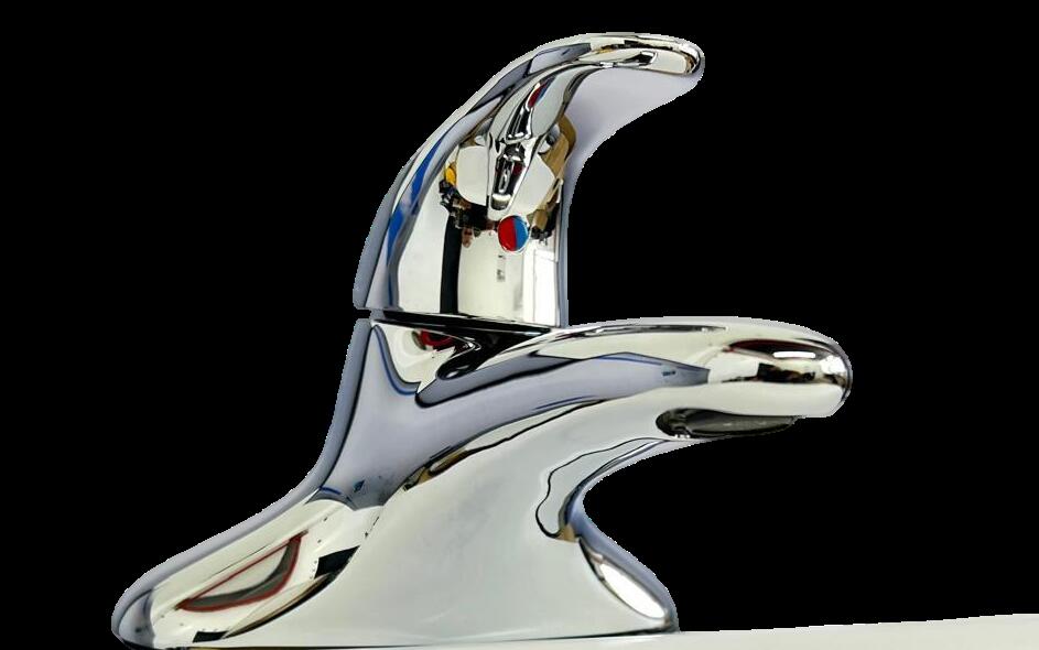 Monterrey® Cast 4-Inch Centerset Lavy Faucet, Metal Lever Handle Less ...