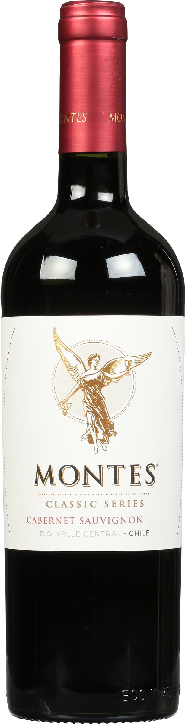 Montes Classic Cabernet Sauvignon Red Wine, Chile, 750 ml Glass Bottle ...