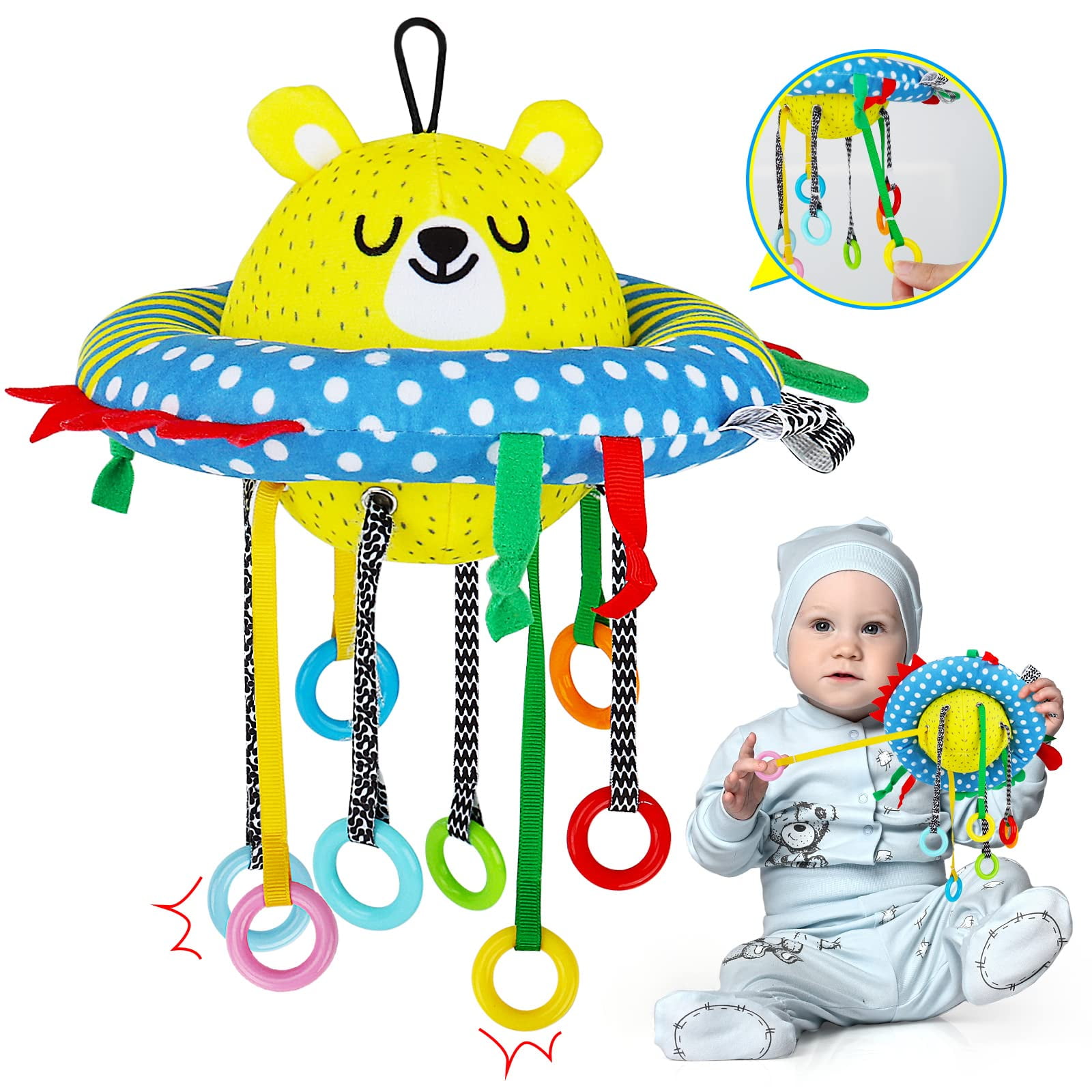 Montessori for 1+ MMF7 Year Old,Pull String Sensory for Toddlers Fine ...