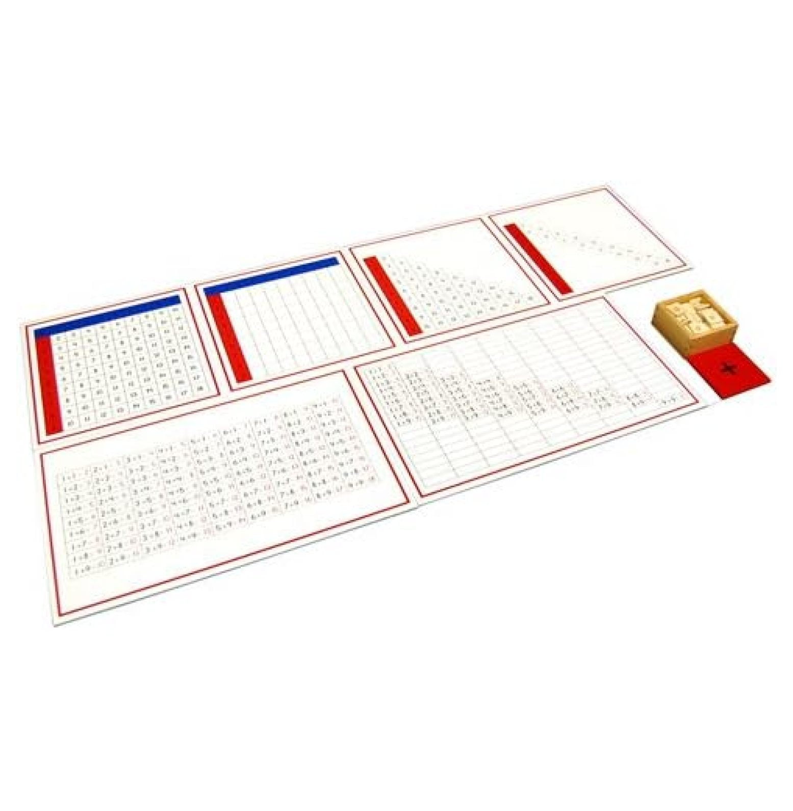 Montessori Addition Working Charts - Walmart.com