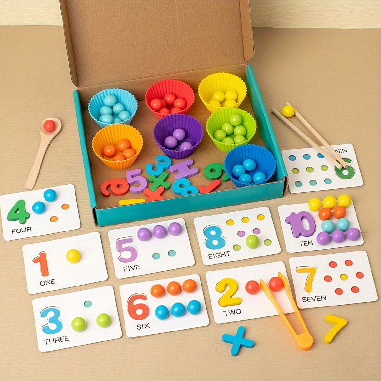 Montessori Arithmetic Toy for Kids - Early Learning, Cognitive ...