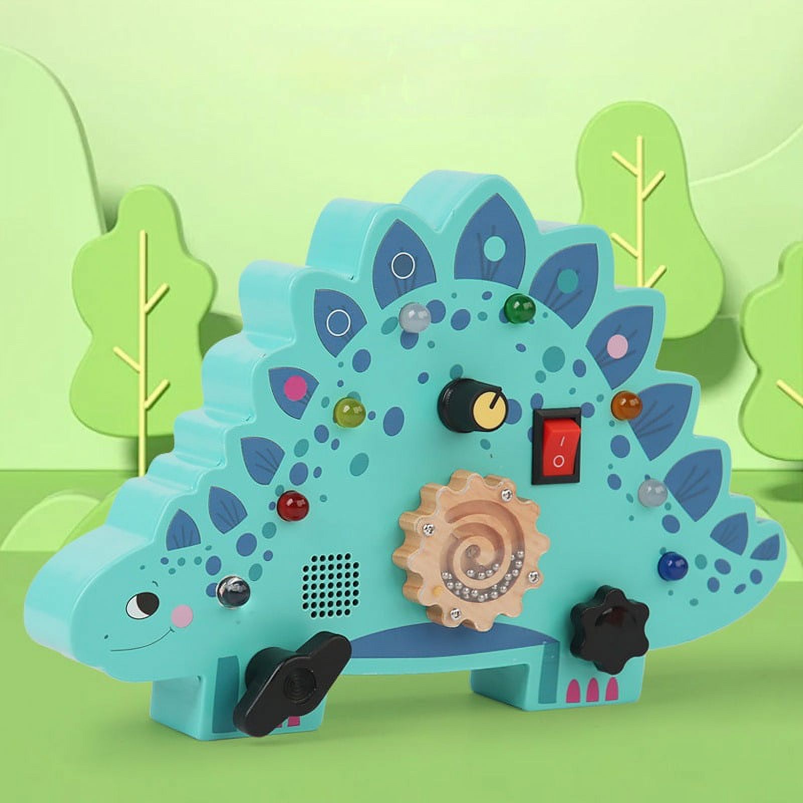 Montessori Busy Board Circuit LED Light Socket ON/OFF Baby Early Hand ...