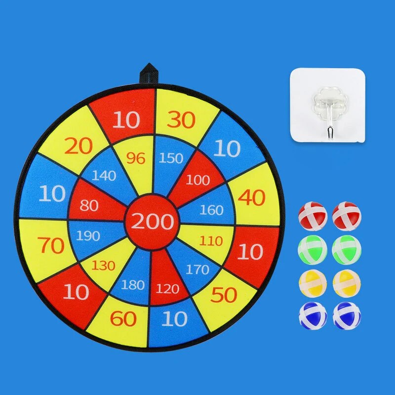 Montessori Dart Board Target Sports Games Toys For Children 3 6 Years ...