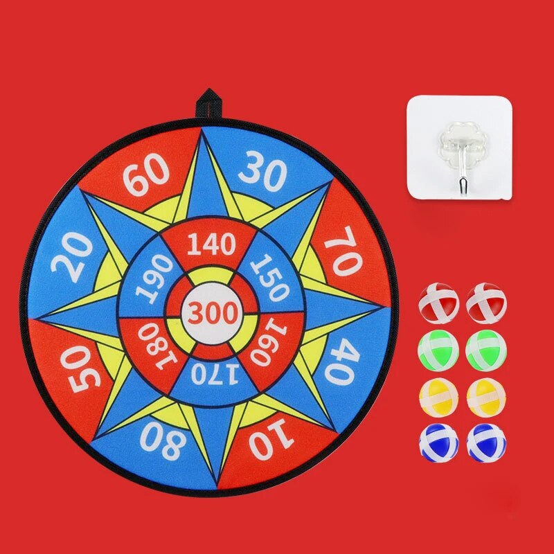 Montessori Dart Board Target Sports Games Toys For Children 3 6 Years ...