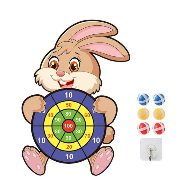 Montessori Dart Board Target Sports Games Toys For Children 3 6 Years ...