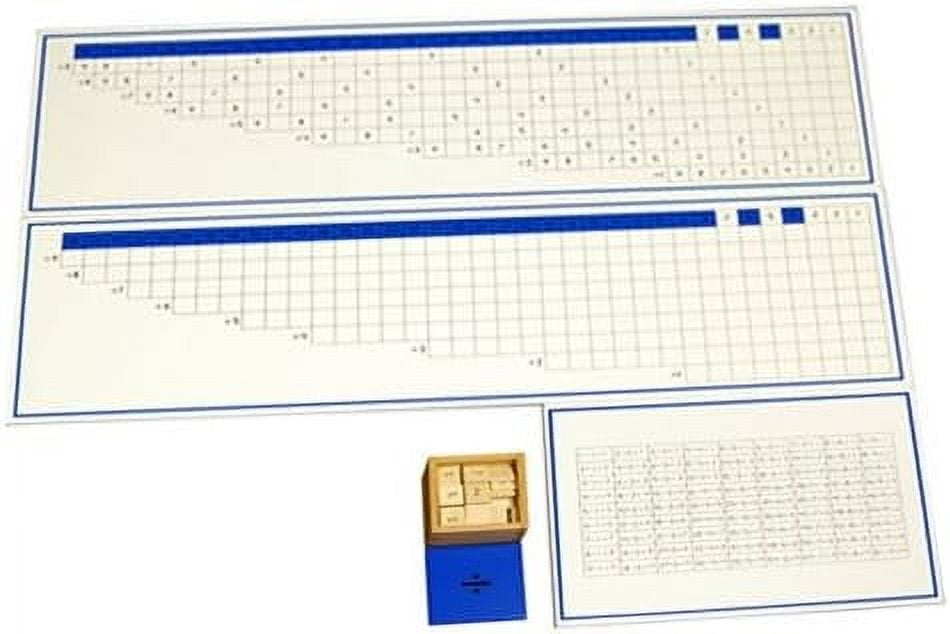 Montessori Division Working Charts - Walmart.com