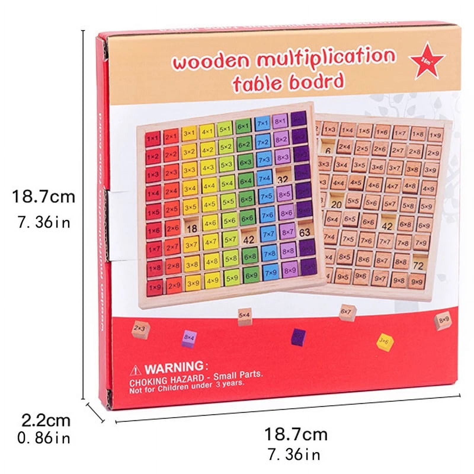 Montessori Educational Wooden Math Toys For Kids Children Baby, 99 ...