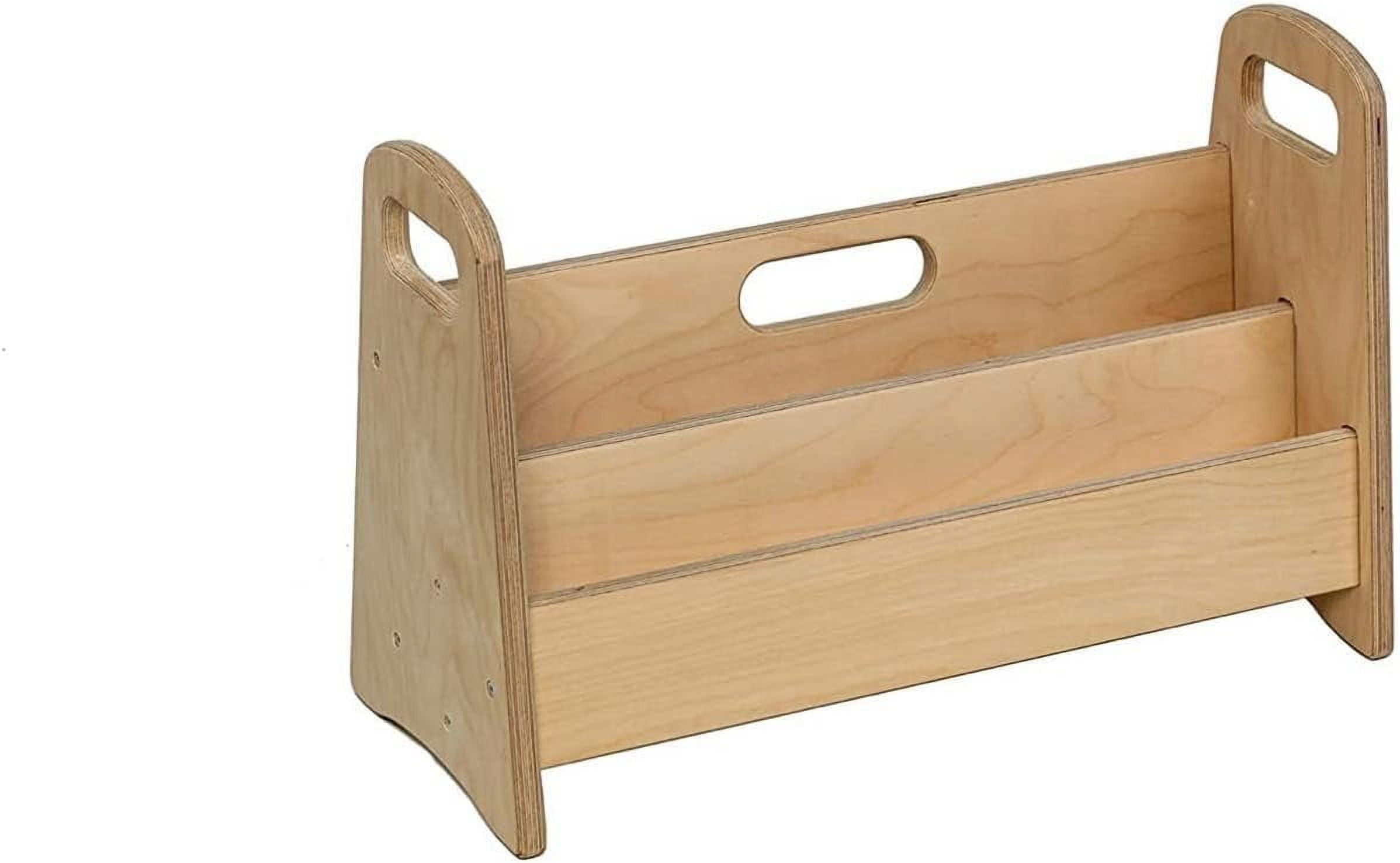 Montessori Freestanding Bookshelf | Storage Bookshelf | Easy Access ...