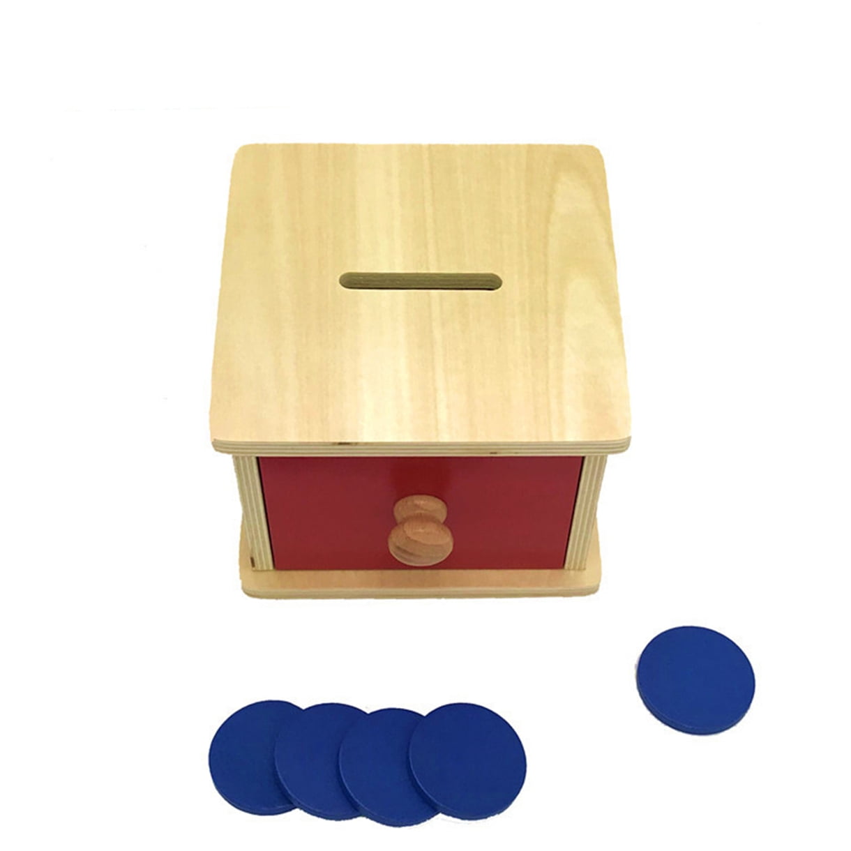 Montessori Infant Coin Box Bank Game Safety Water Paint - Walmart.com
