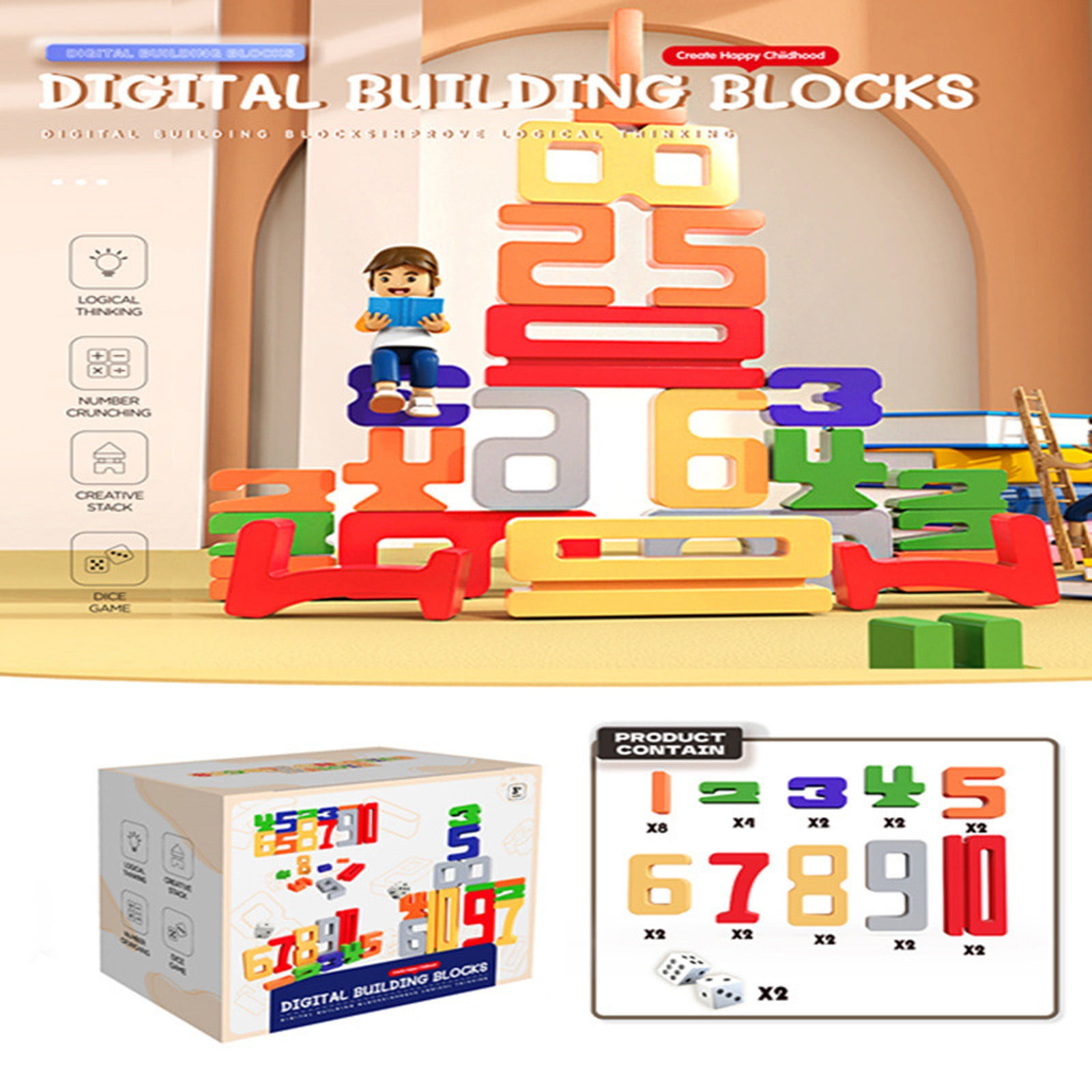 Montessori-Inspired Wooden Number Blocks – Unlock Your Child’s ...