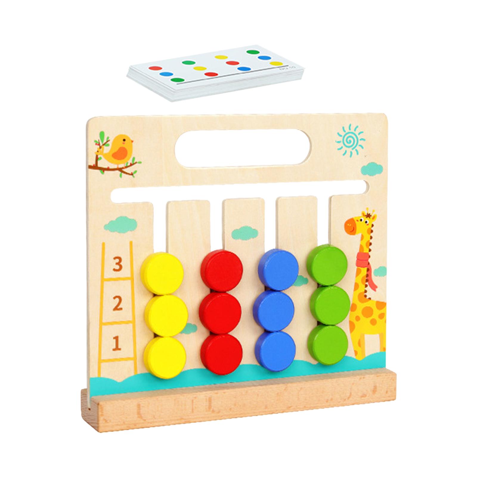 Montessori Learning Toys, Developmental Toys with 18 Cards, Family ...
