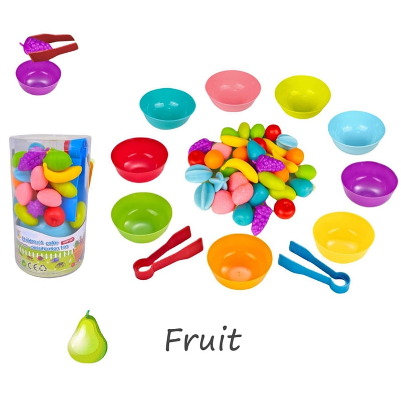 Montessori Material Rainbow Counting Bear Math Toys Animal Dinosaur ...