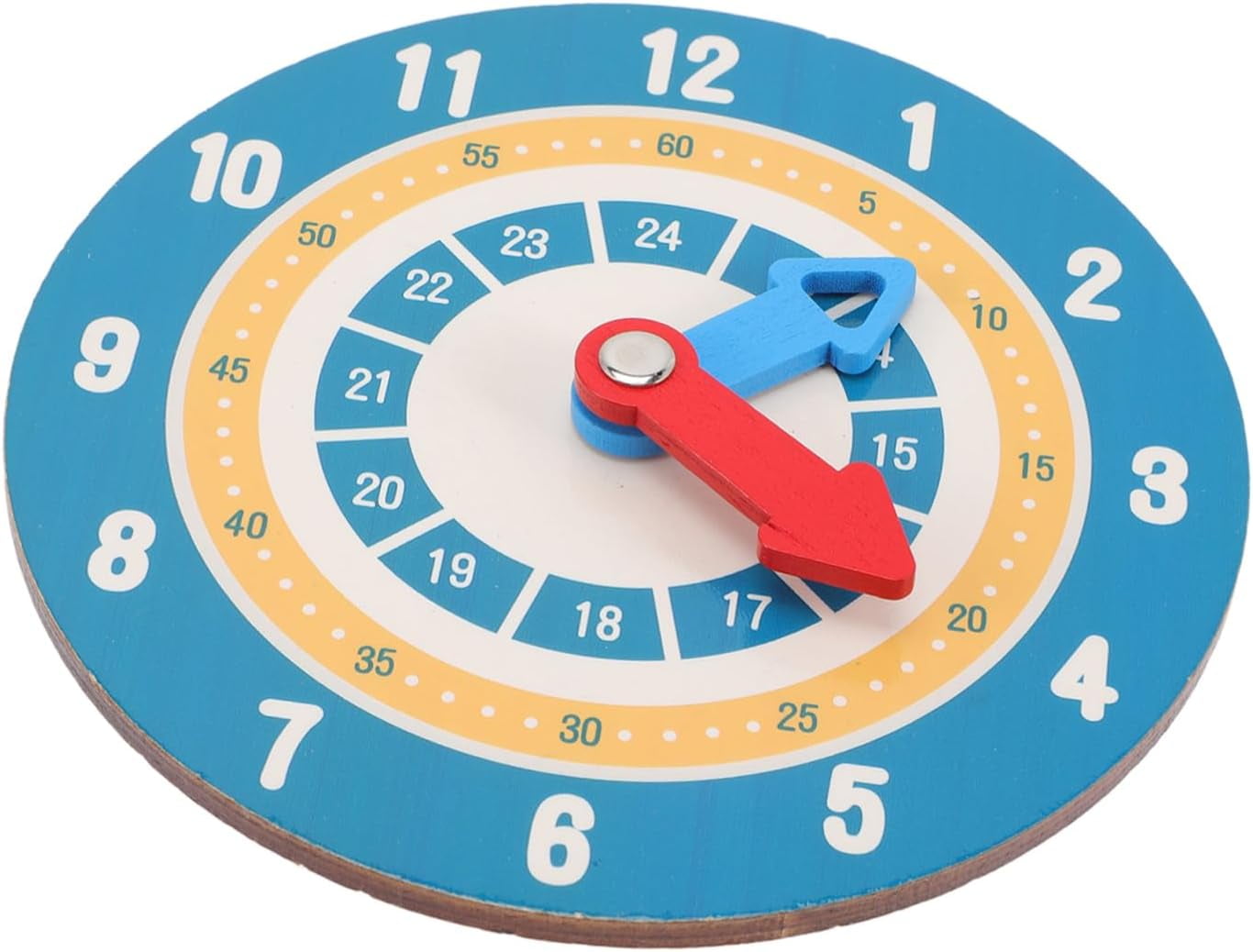 Montessori Math Learning Teaching Clock Educational Time Model for for ...