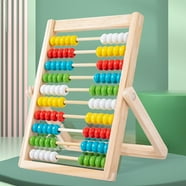 Wooden Abacus Classic Counting Tool 100 Beads Math Tool Counting Frame ...