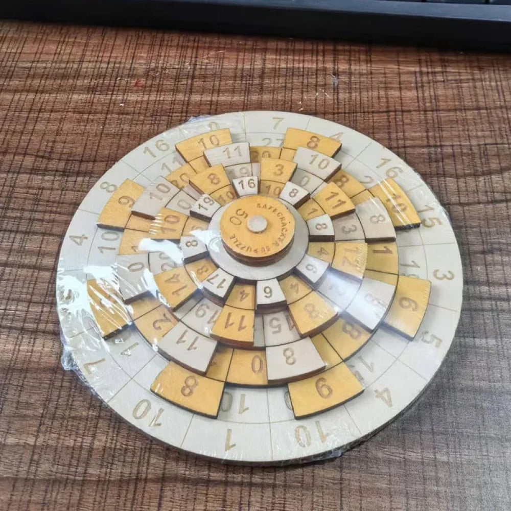 Montessori Number Puzzle Brain Teaser IQ Test Toys Educational Mind ...