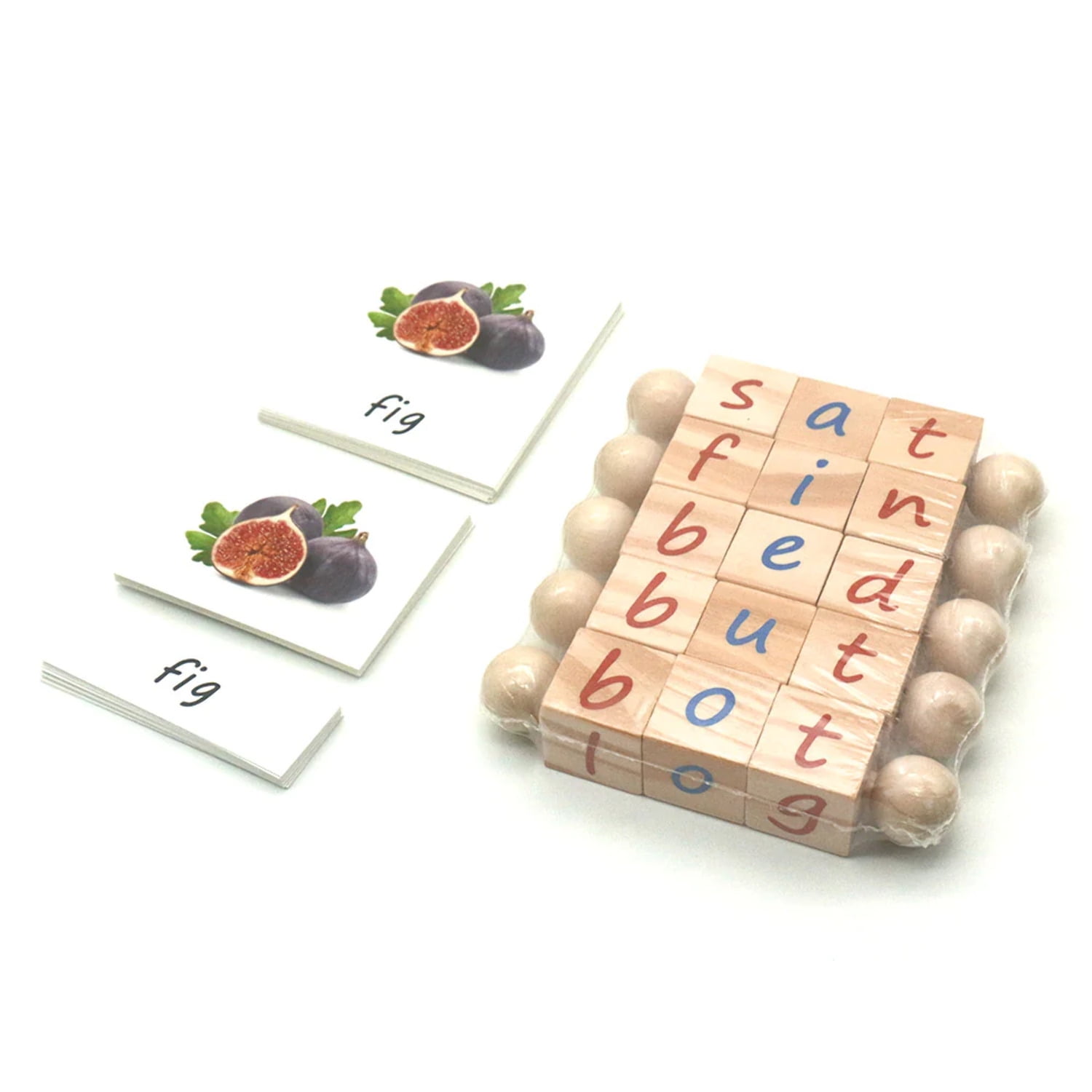 Montessori Phonetic Reading Blocks - Walmart.com