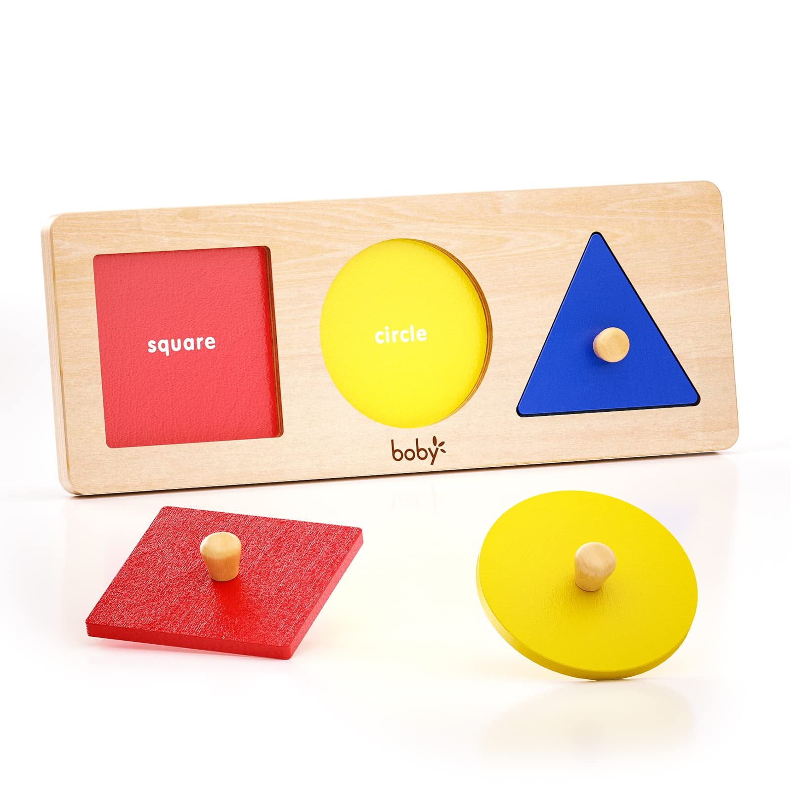 Montessori Puzzle for Baby DHF10 Shape Puzzle and Colorful Shape ...
