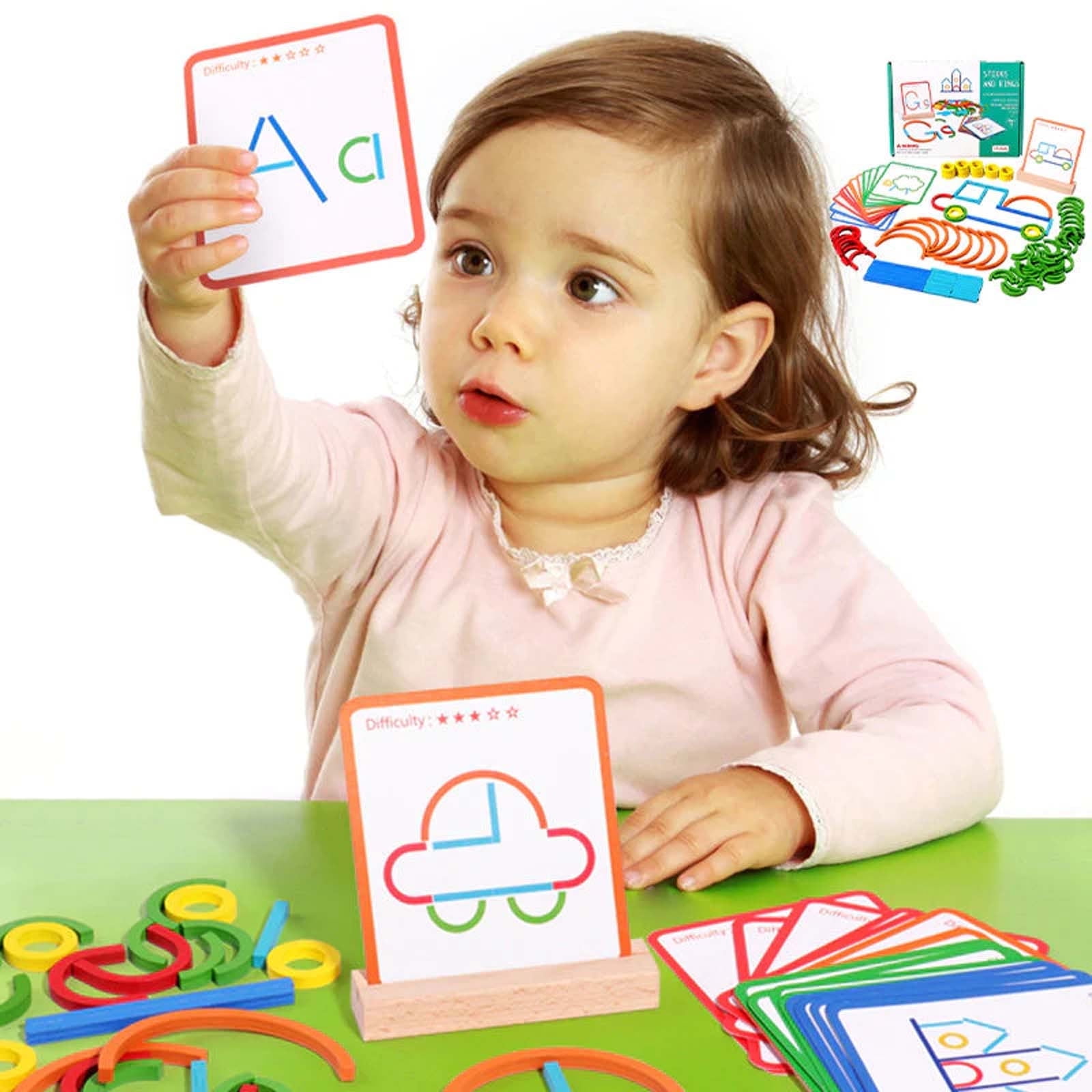 Montessori Smart Sticks,Montessori Smart Sticks for Toddlers,Smart ...