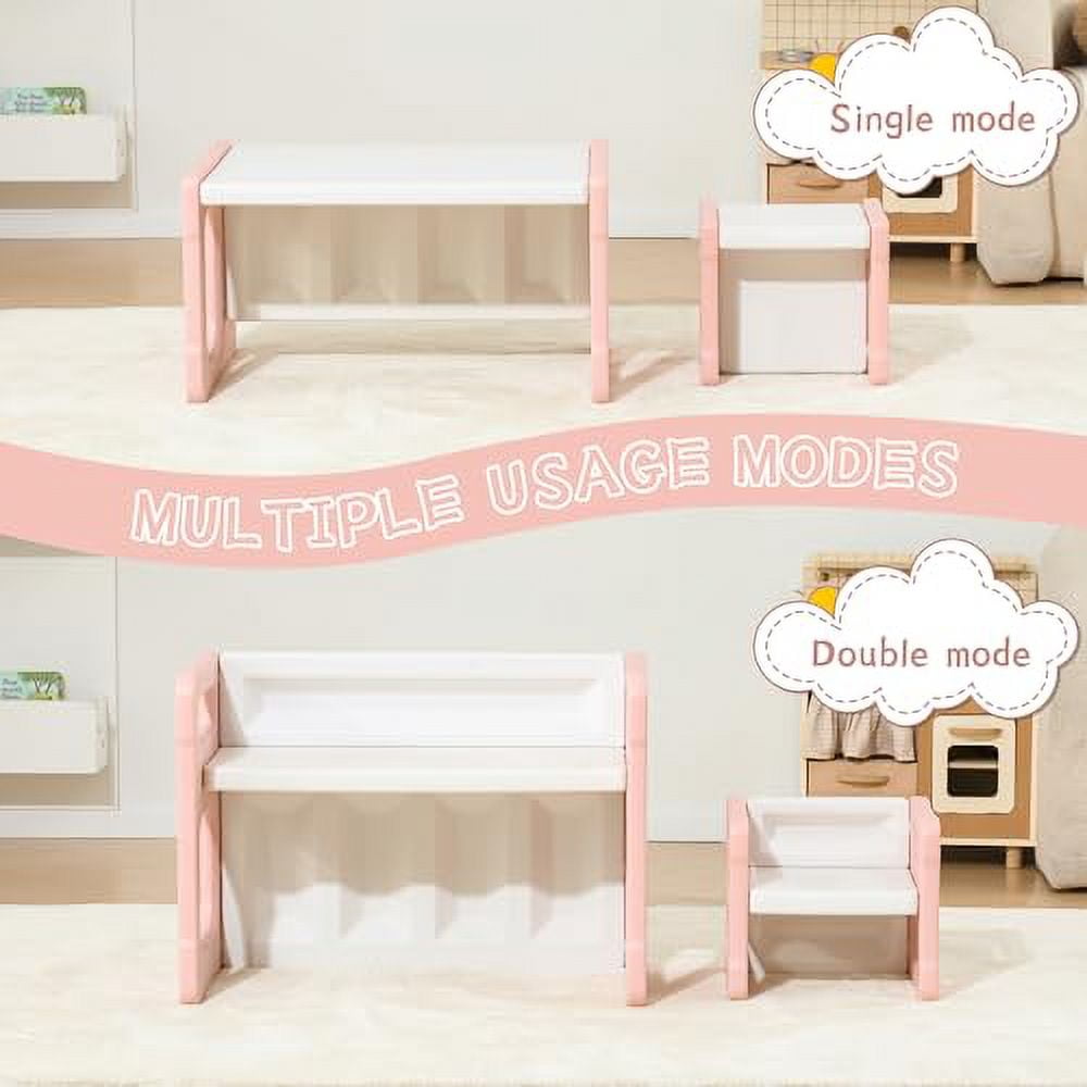 Montessori Table and Chair Set, Kids Table and Chairs, Height ...