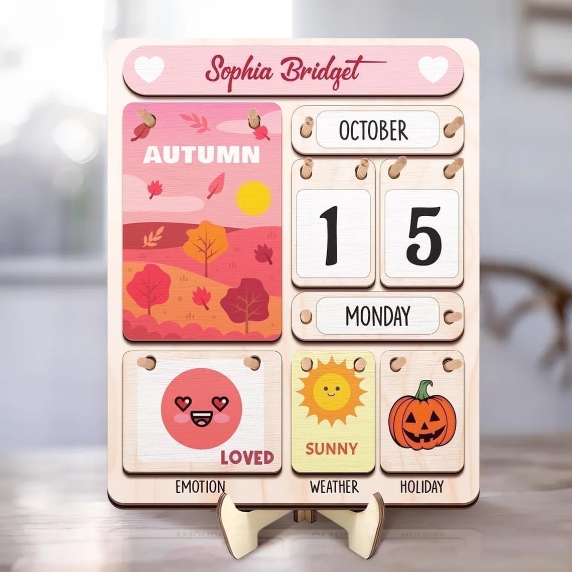 Montessori Teaching Toys For Kids, Months and Days of The Week, Kids ...