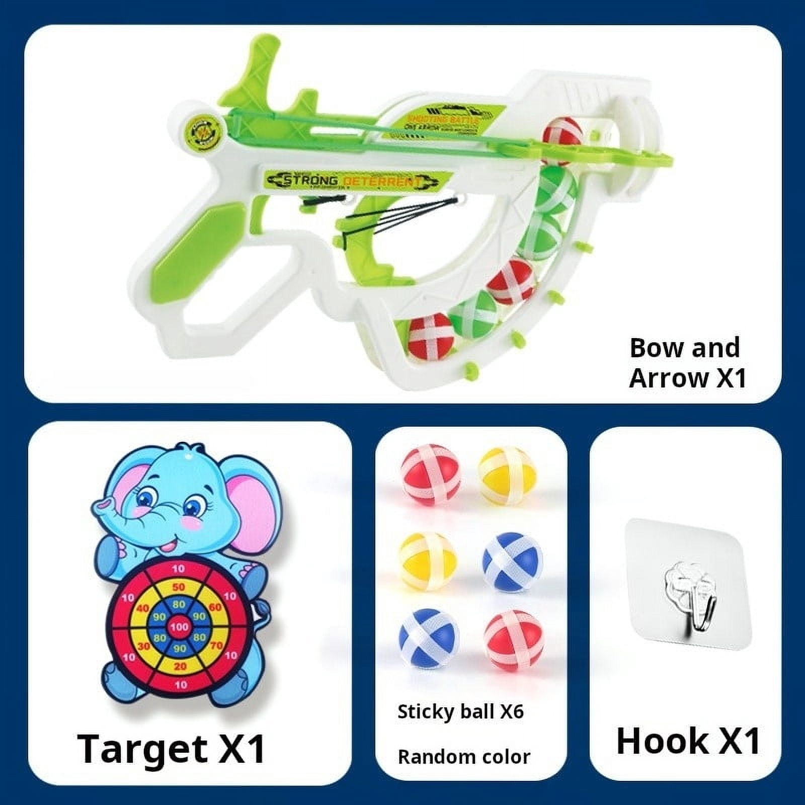 Montessori Throw Sport Slingshot Target Sticky Ball Dartboard ...