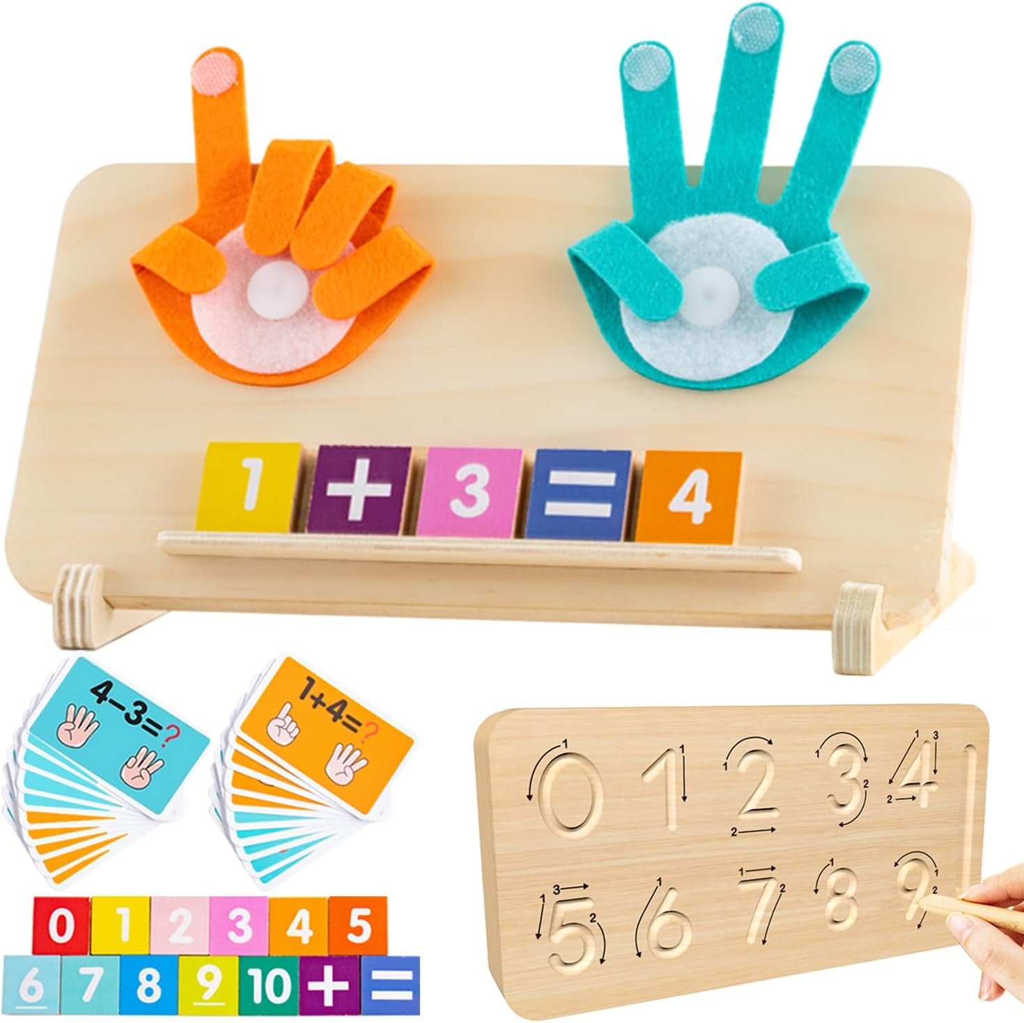 Montessori Toys for 3 4 5 Year Old,Double-Sided Preschool Learning Toys ...