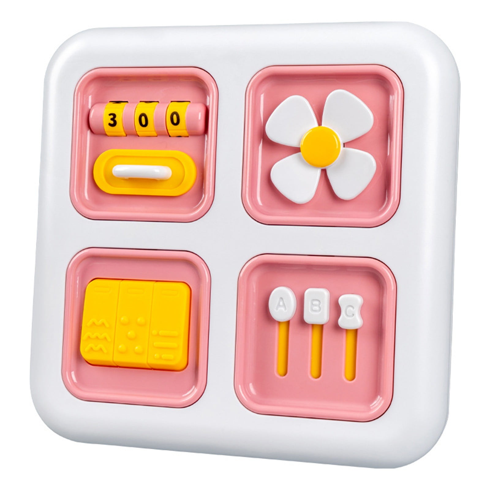 Montessori Toys Busy Board, Sensory Toys for Toddlers 1-3, Travel Toys ...