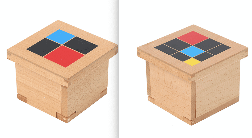 Montessori Trinomial & Binomial Cube Set for Sensorial Development ...
