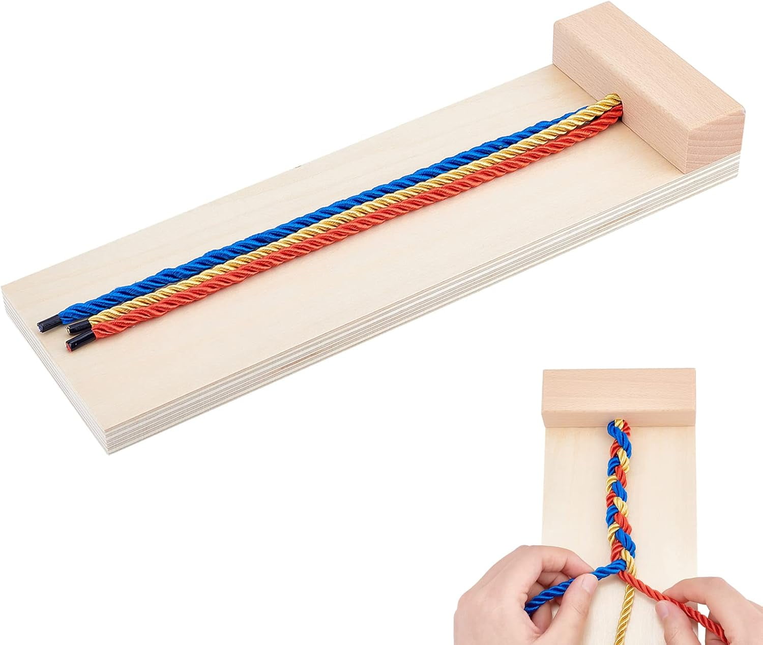 Montessori Braiding Board