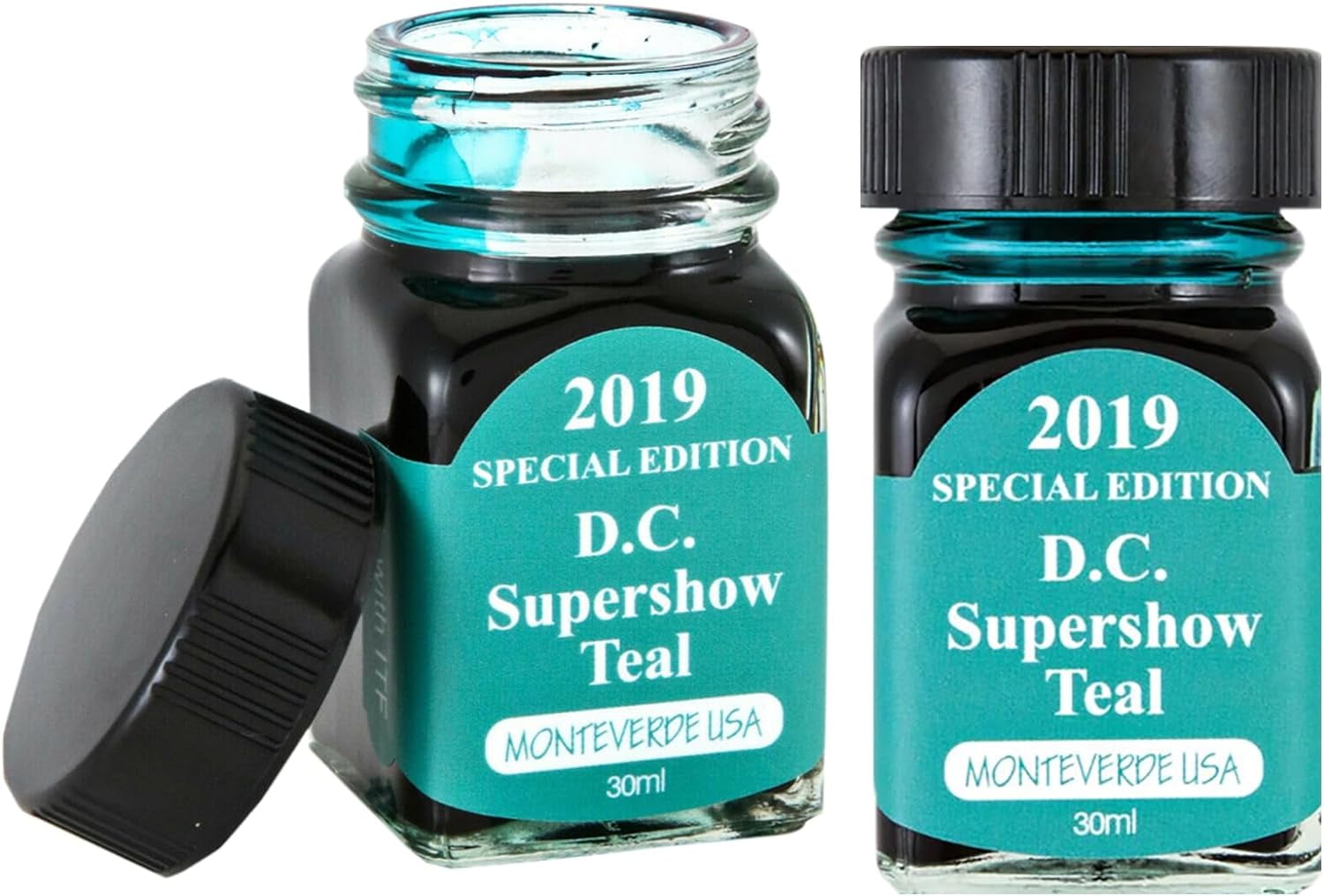 Monteverde 60ml Ink, Teal Ink (G309DT) Fountain Pen Ink, DC Supershow ...