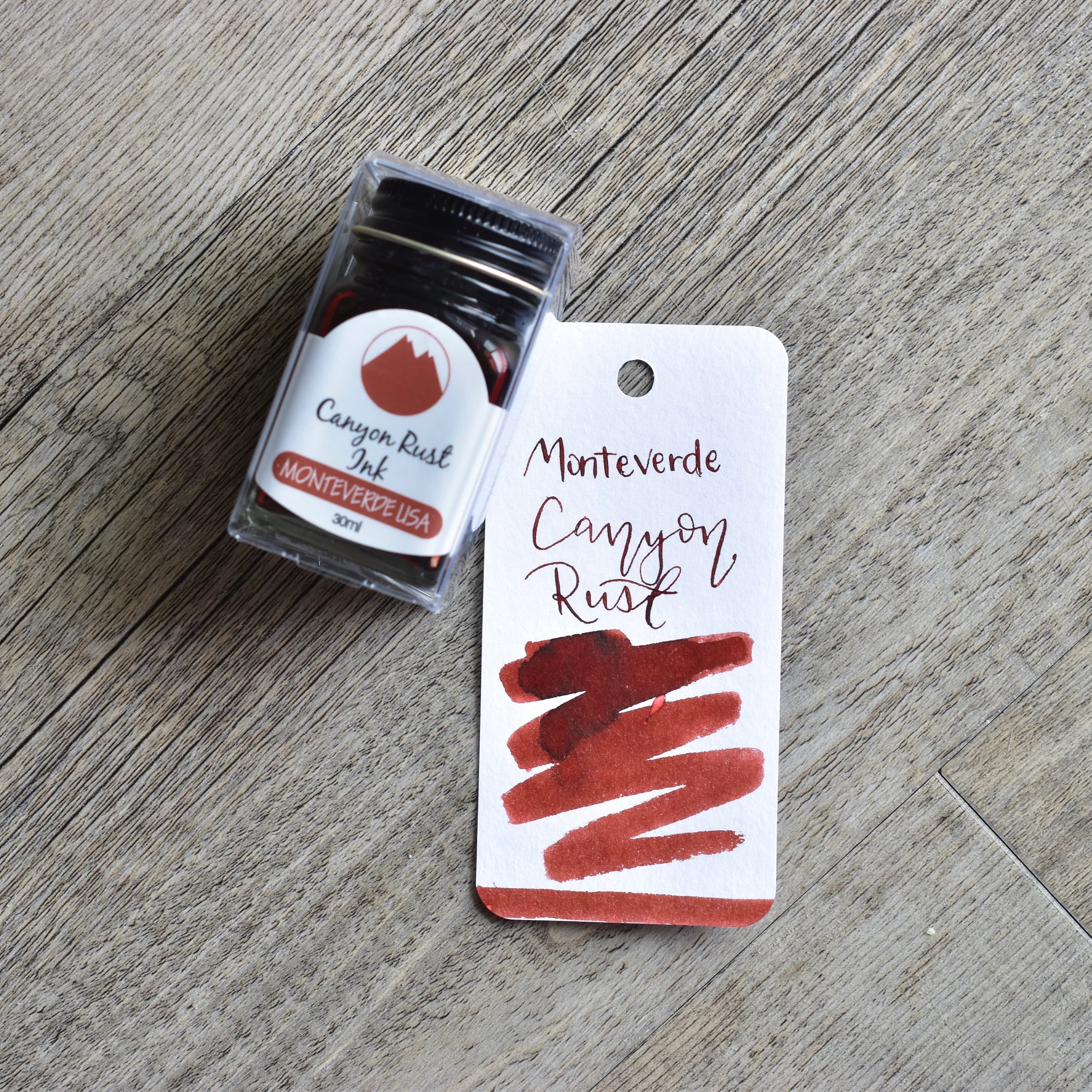 Monteverde Canyon Rust Brown Ink Bottle - Walmart.com