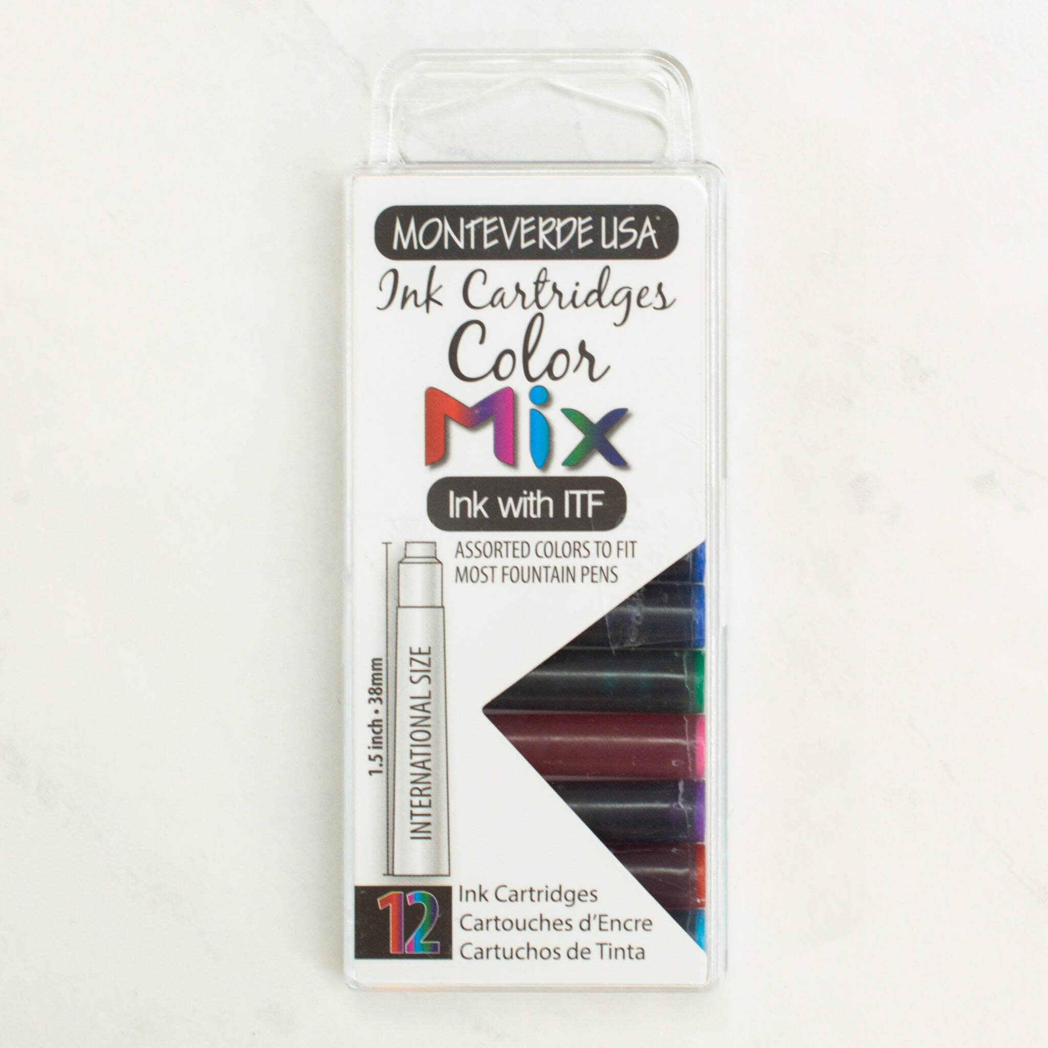 Monteverde Ink Cartridges - Color Mix - Walmart.com