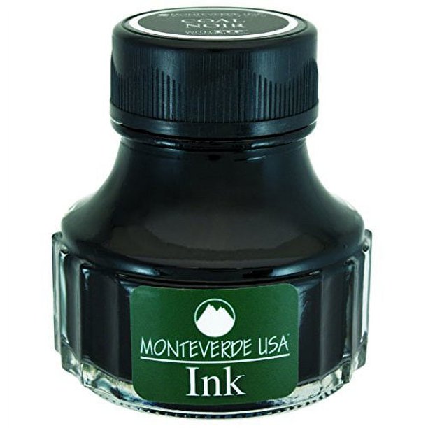 Monteverde Jade Noir Ink Bottle - Walmart Business Supplies